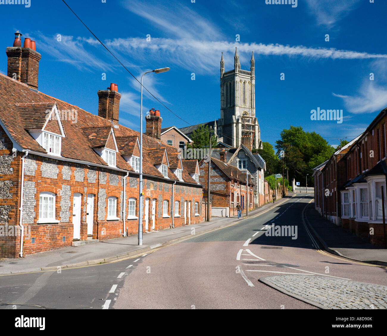 St Mary Church Andover Hampshire UK Stock Photo - Alamy