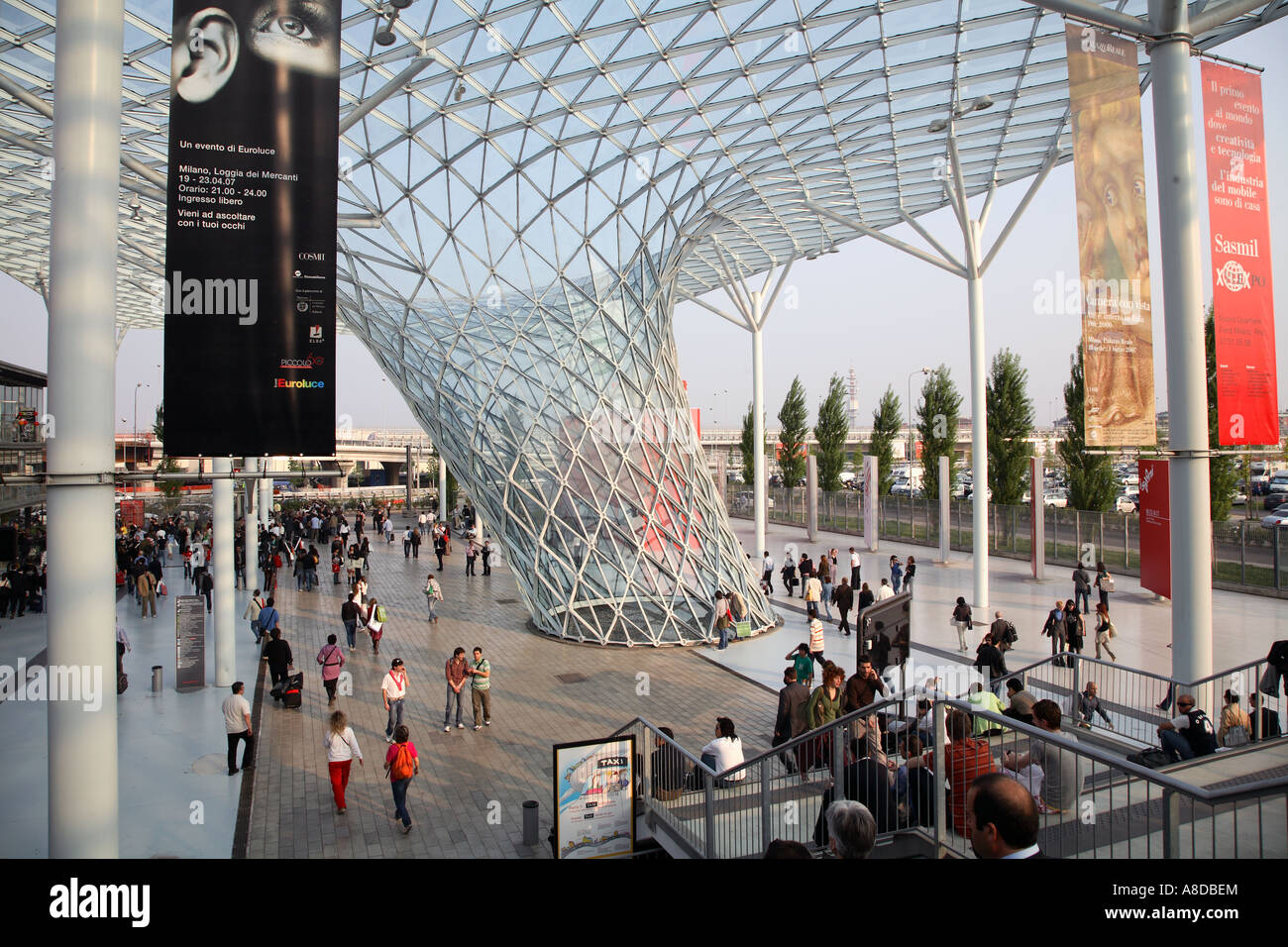 New Fiera Milano Rho-Pero projected by architect Massimiliano Fuksas ...