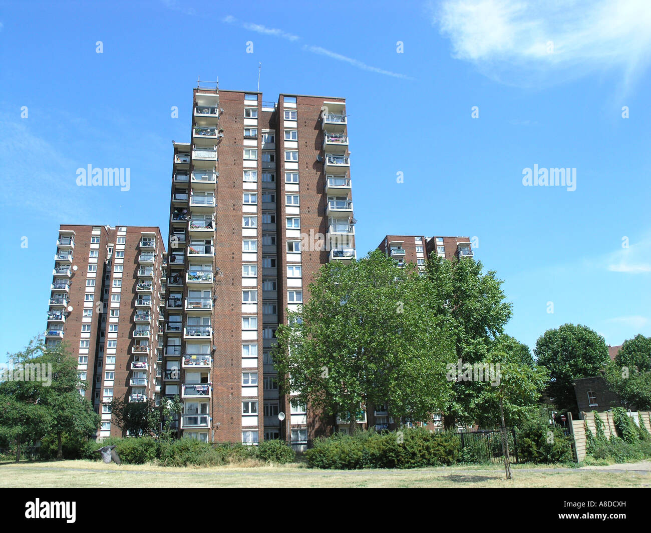 Council Estate Tower Blocks, Portland Estate, Walworth, Southwark ...