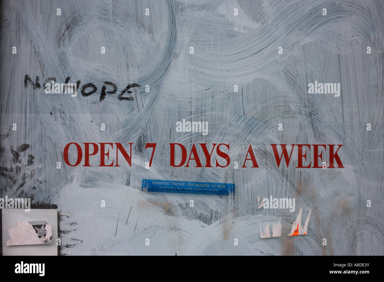 Open seven days hi-res stock photography and images - Alamy
