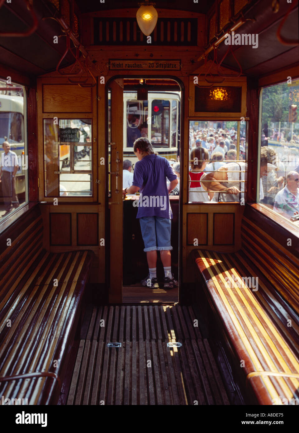 Tramway oldtimer hi-res stock photography and images - Alamy
