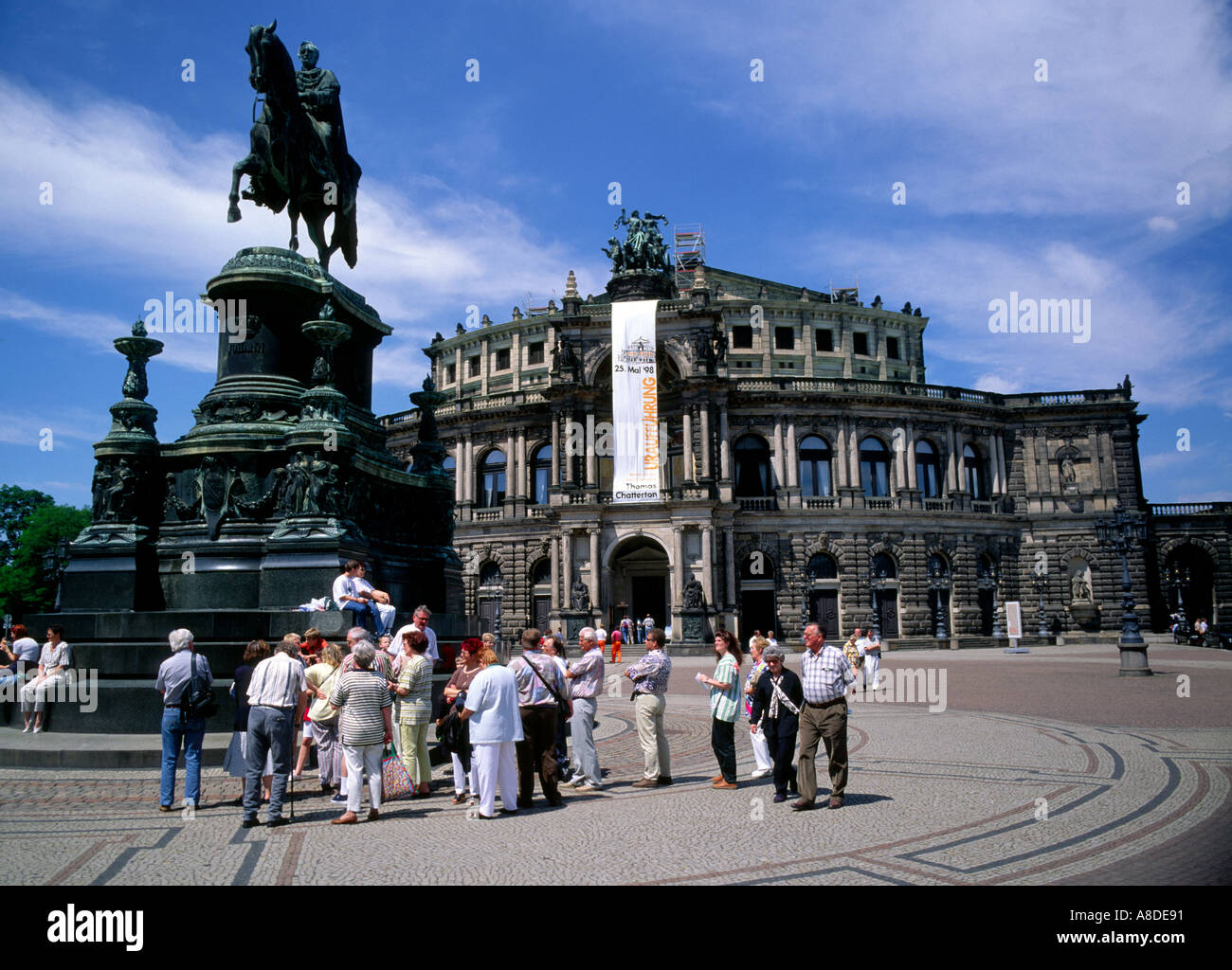 Semper Opera House in Dresden Stock Photo - Alamy