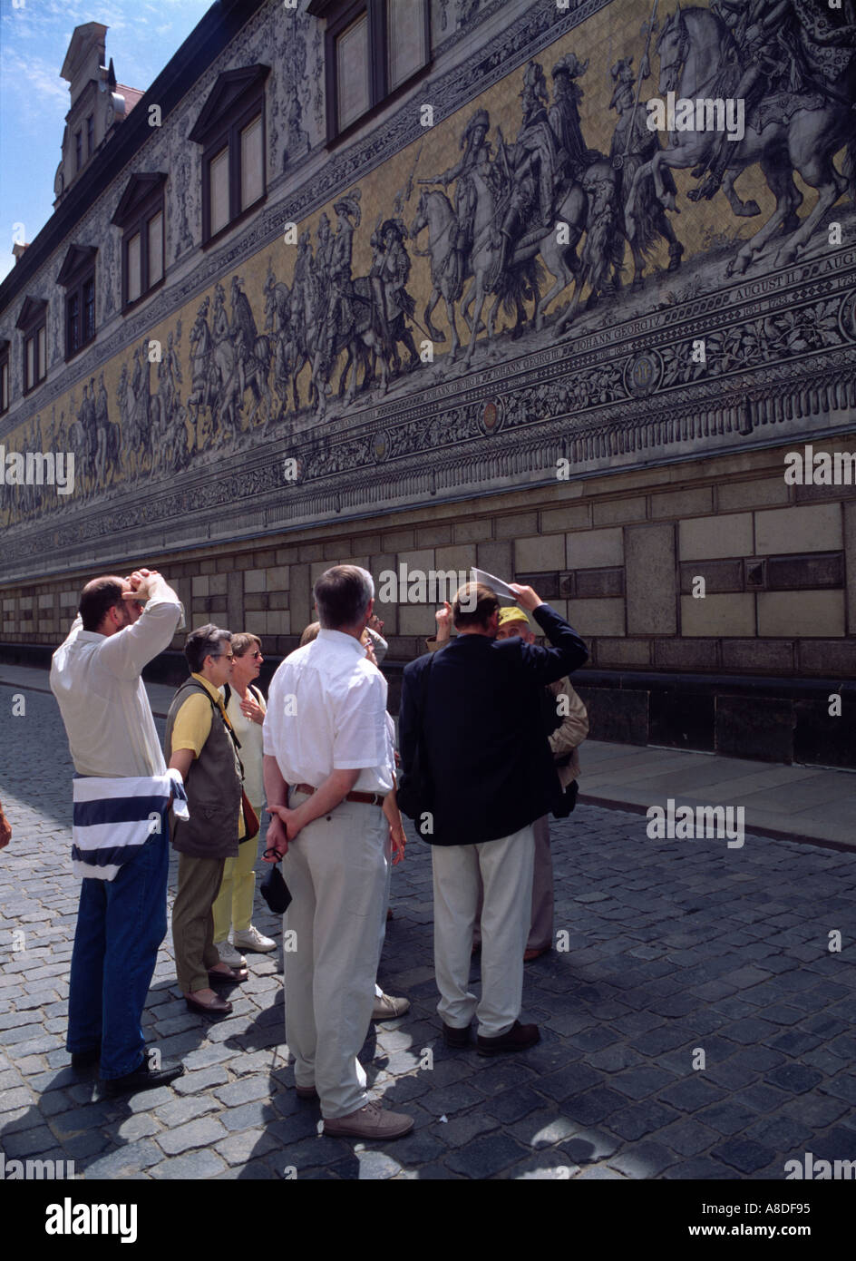 Germany dresden mural painting on hi-res stock photography and images ...