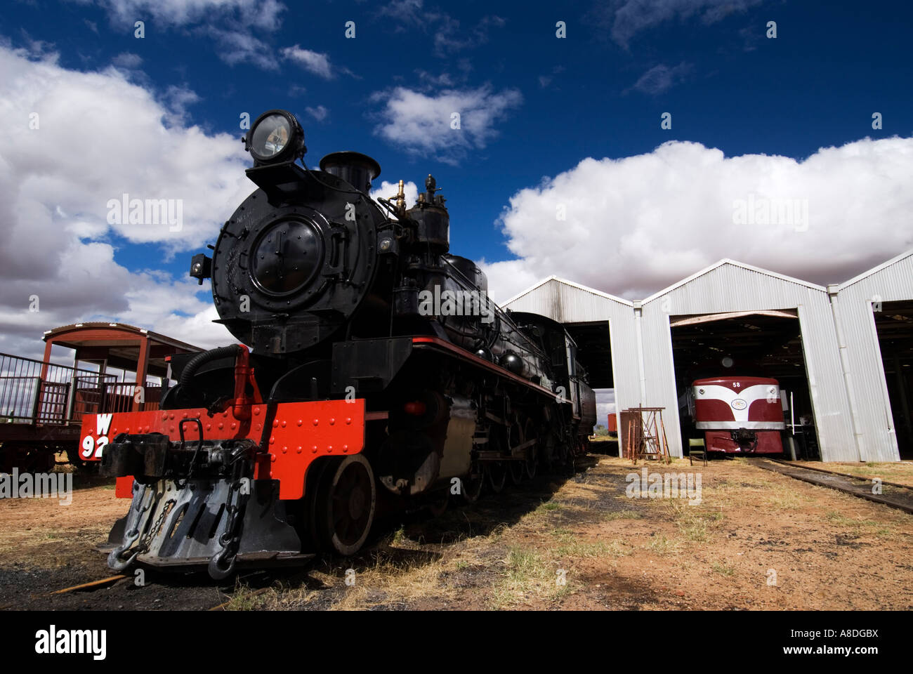 Old Ghan Museum in Alice Springs Northern Territories Australia 2007 ...