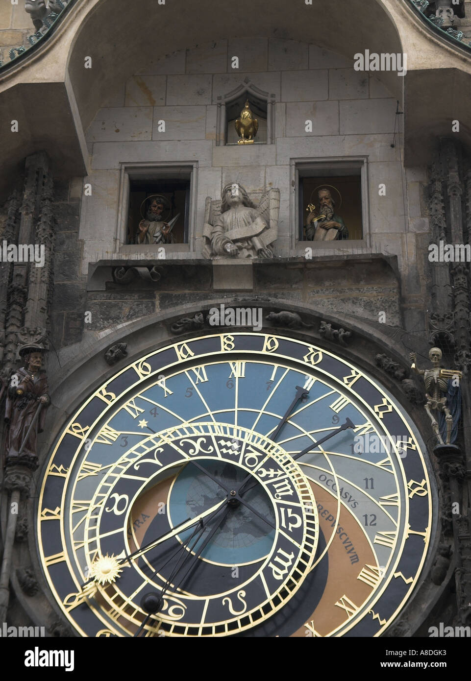 Prague old town hall apostles hi-res stock photography and images - Alamy