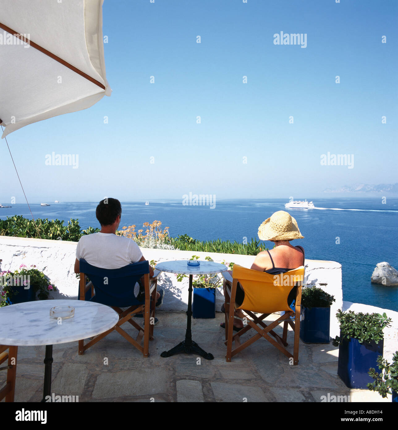 Skopelos Sea View Greek Islands Greece Hellas Stock Photo - Alamy