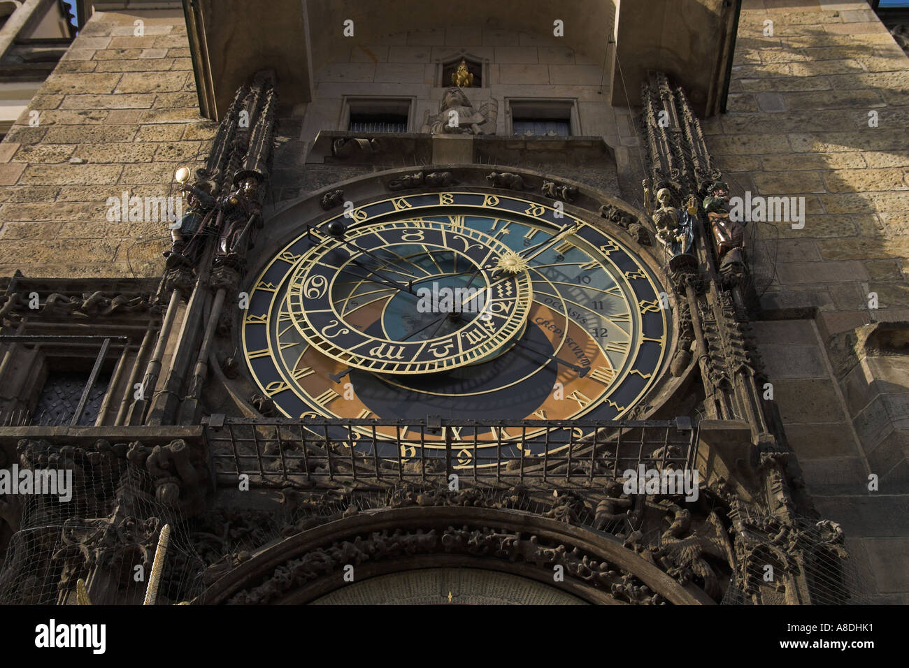 Astronomical clock prague old town square town hall time timepiece hi ...