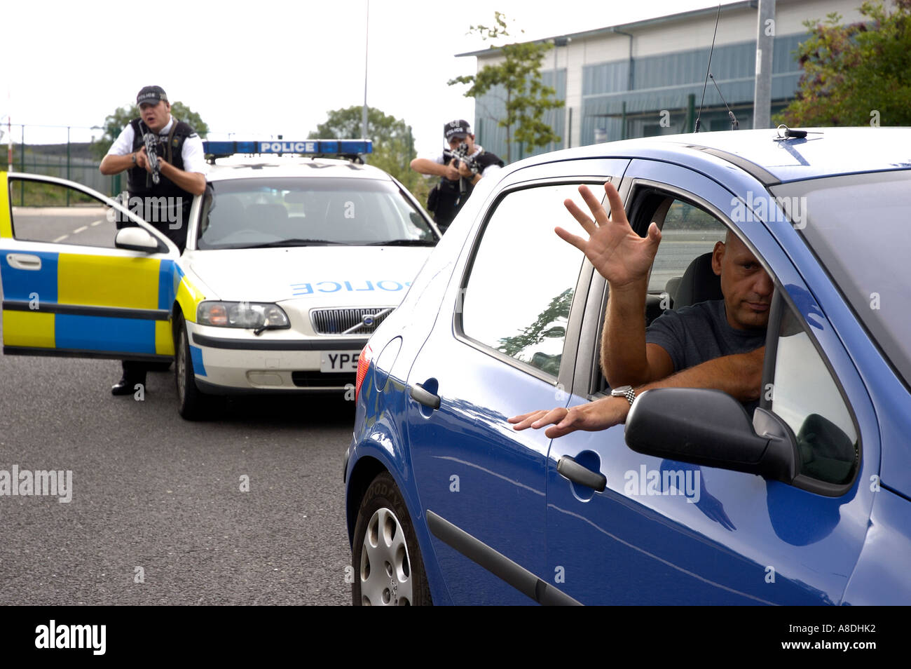 Armed Police Training Stock Photo - Alamy