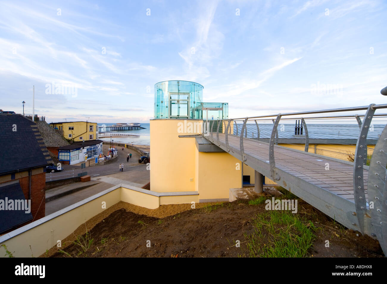 RNLI Building Access, Cromer, UK Stock Photo - Alamy