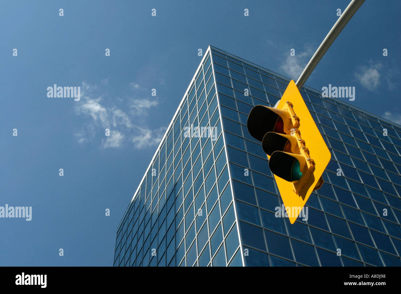 Traffic light and building in downtown Ottawa Canada Stock Photo - Alamy
