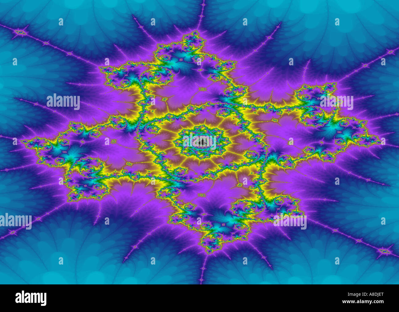 Computer generated fractal image Stock Photo - Alamy