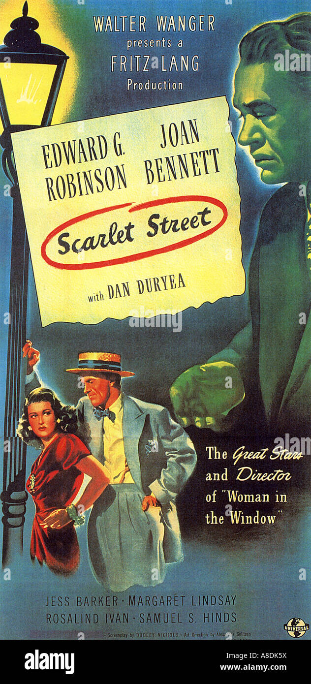 Scarlet Street Poster