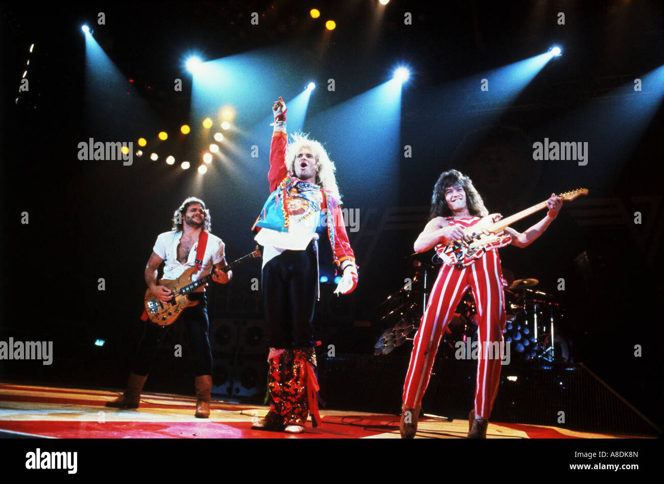 VAN HALEN - US rock group Stock Photo - Alamy