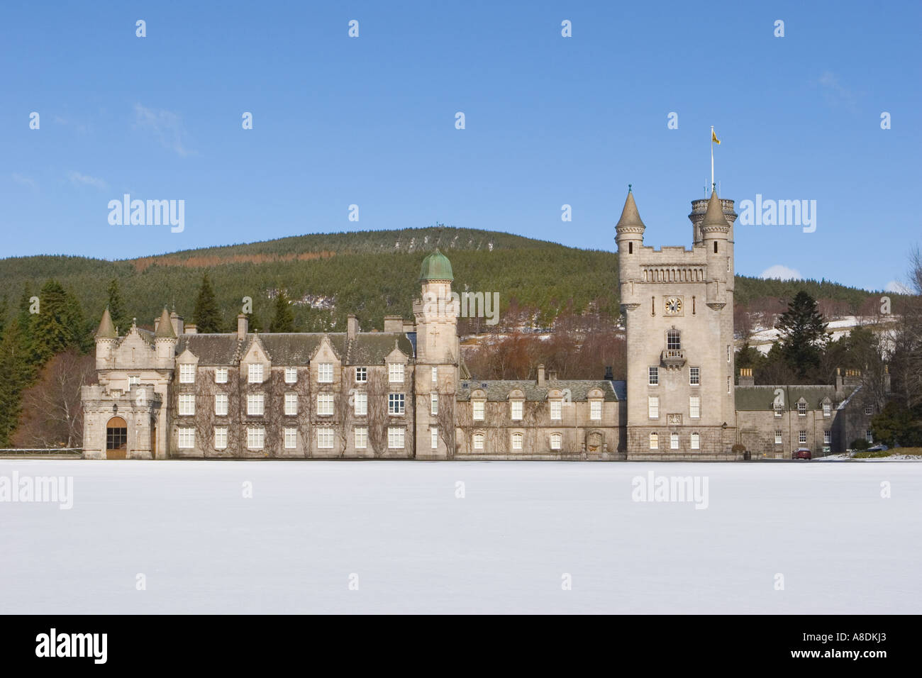 Balmoral castle gardens winter hi-res stock photography and images - Alamy