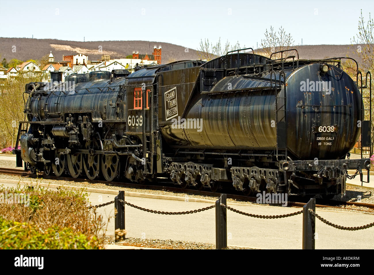 A railroad steam engine Stock Photo - Alamy