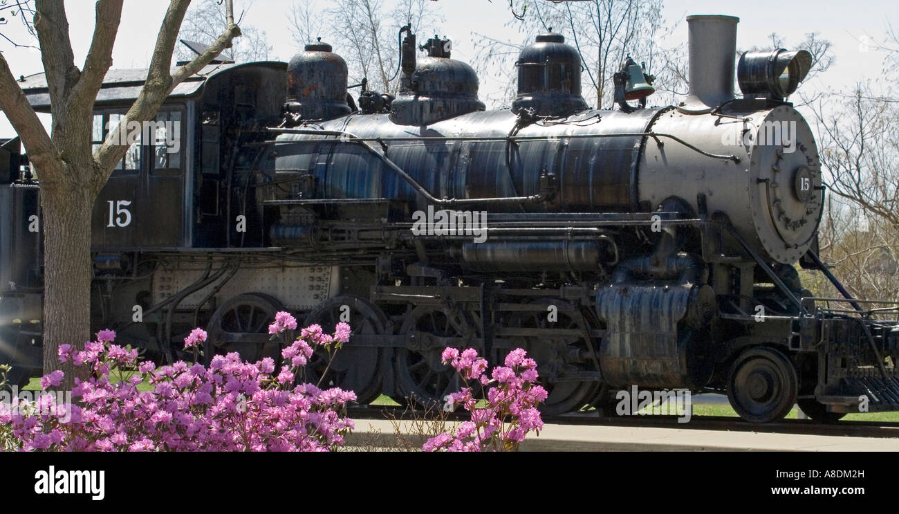A railroad steam engine Stock Photo - Alamy