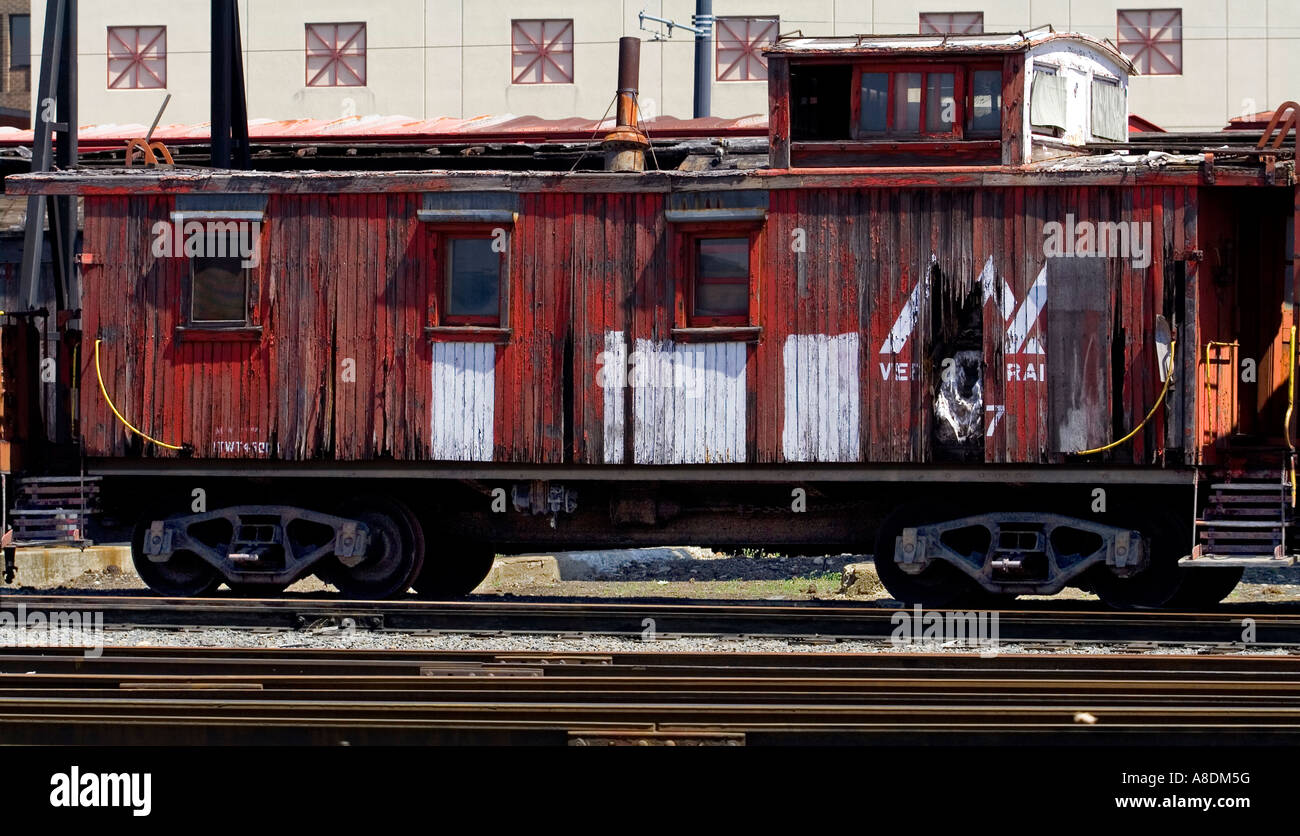 Railroad caboose hi-res stock photography and images - Alamy