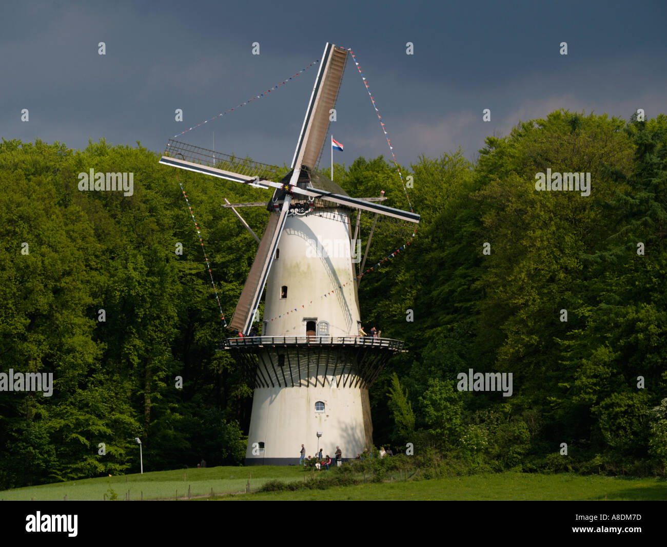 Old extra high windmills like this one were usually placed in cities ...