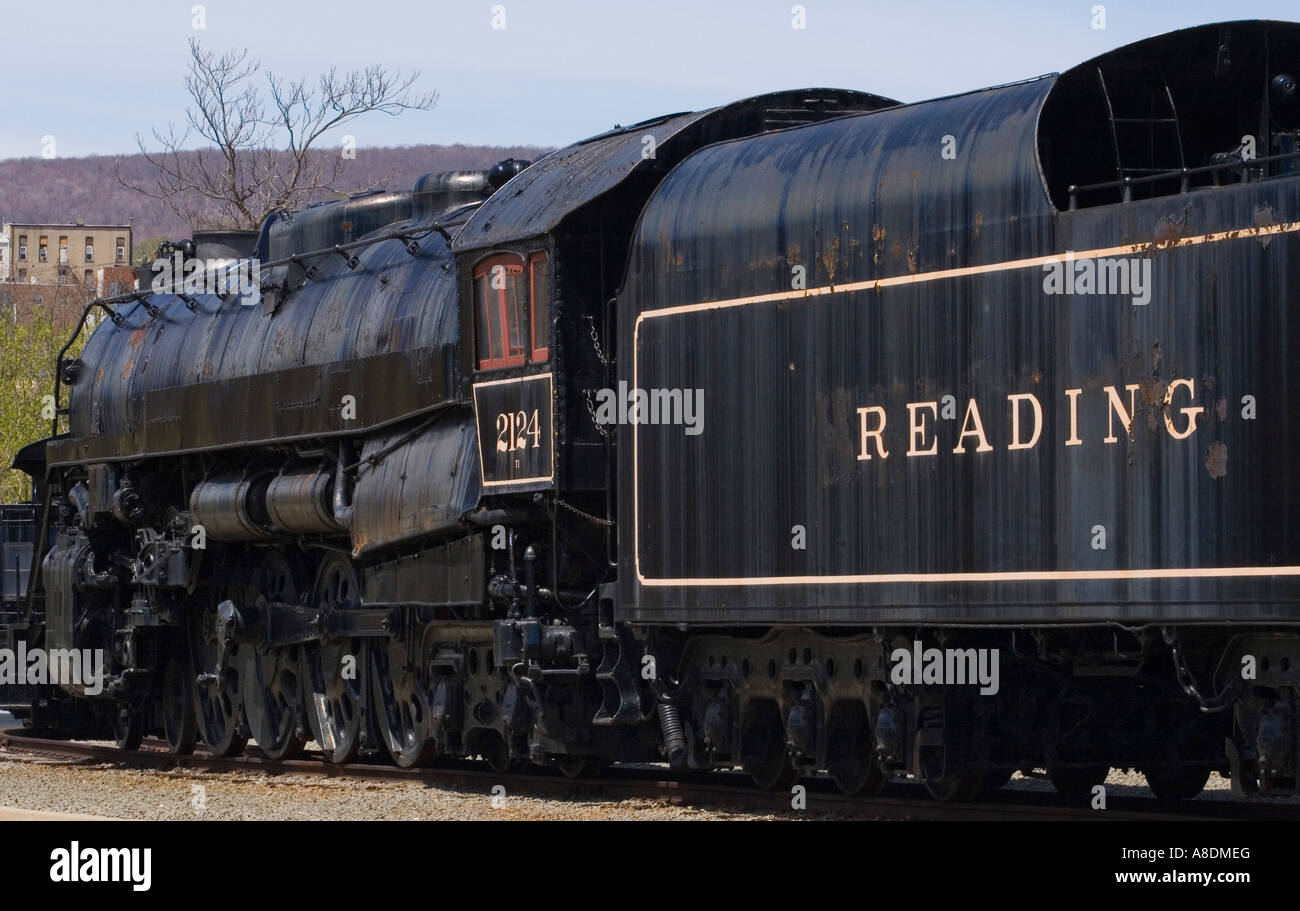 An old railroad steam locomotive Stock Photo - Alamy