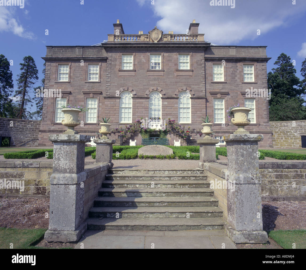 House of Dun Angus Stock Photo - Alamy