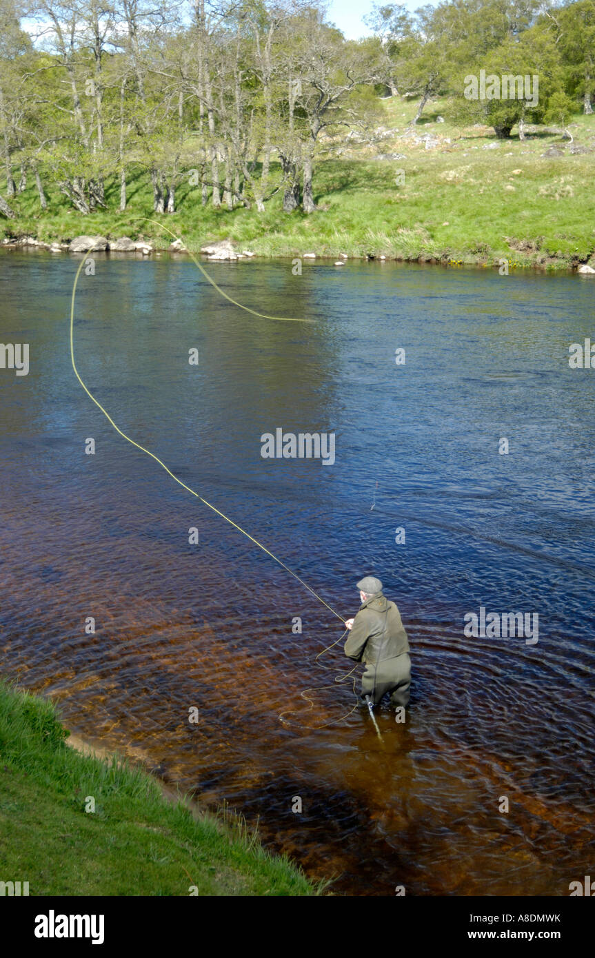 Salmon Fishing on the famous River Spey at Grantown on Spey Morayshire ...