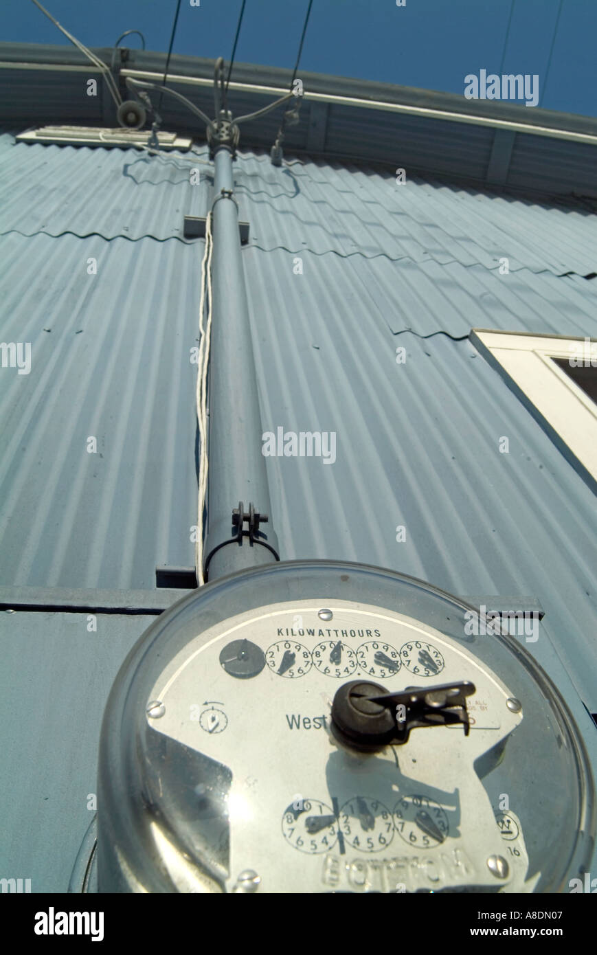 Electrical meters for a building hi-res stock photography and images ...