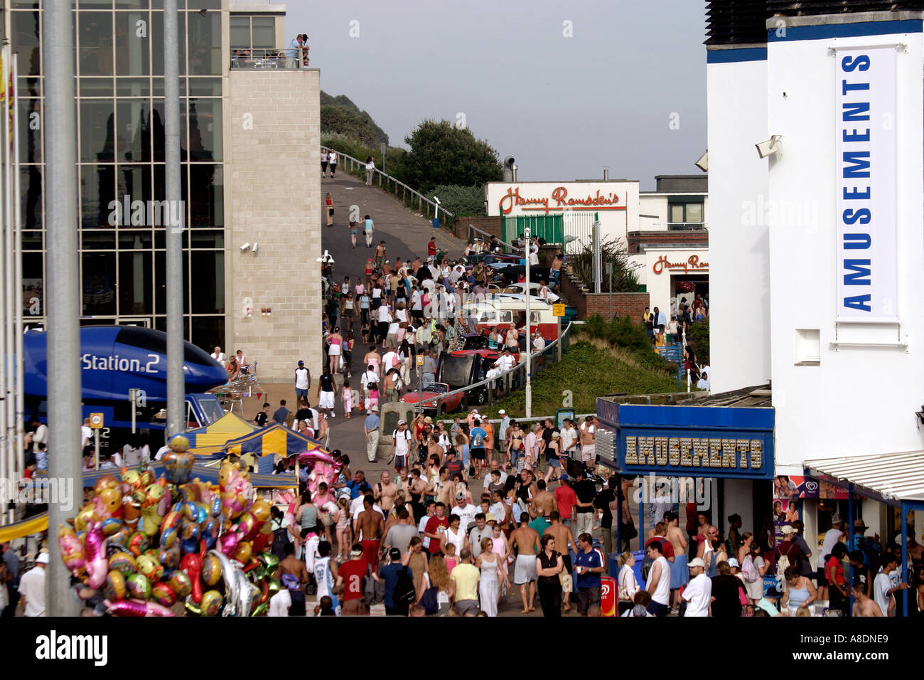 Bournemouth pier approach hi-res stock photography and images - Alamy