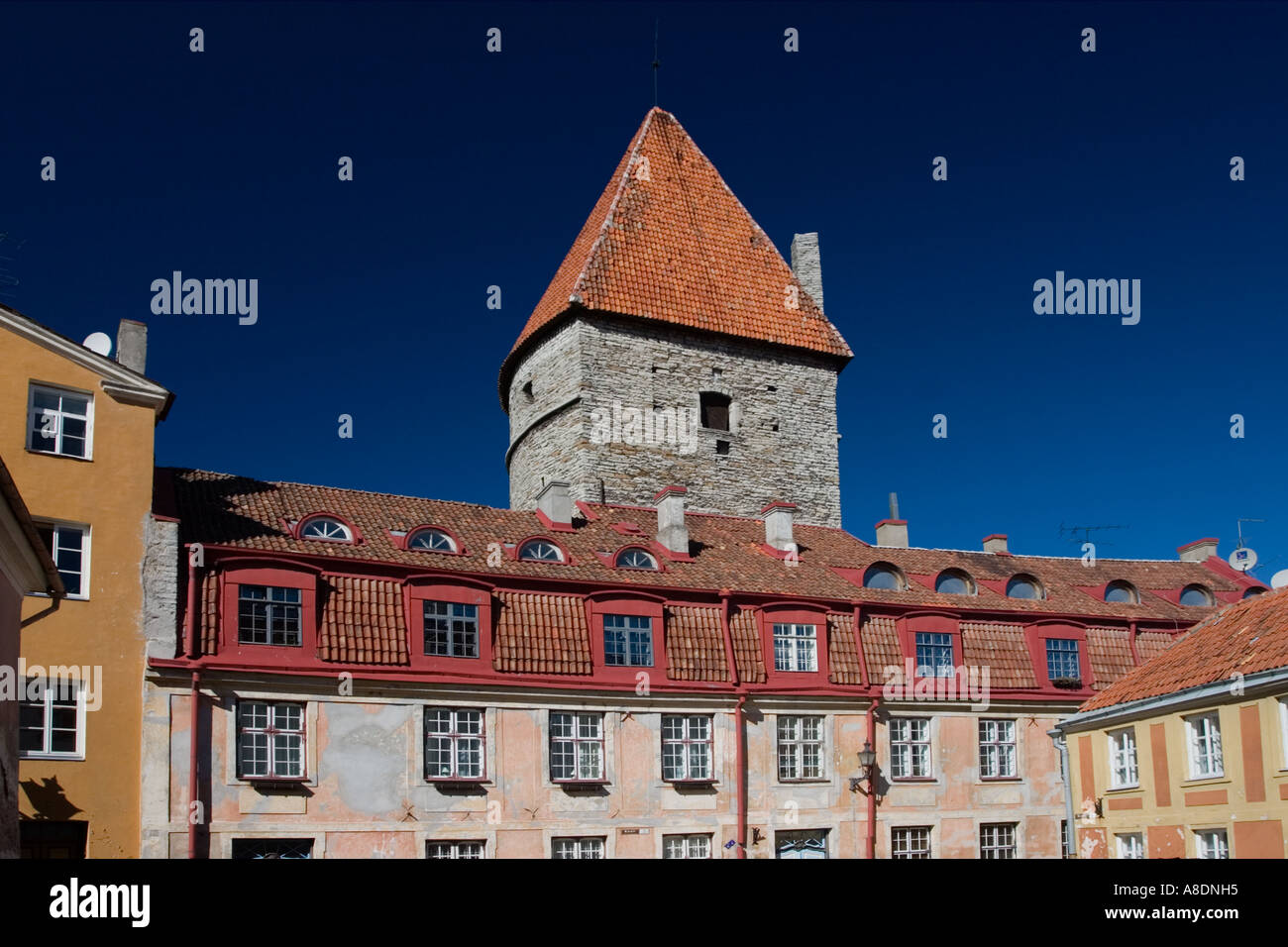 Tallinn tower city fortification hi-res stock photography and images ...