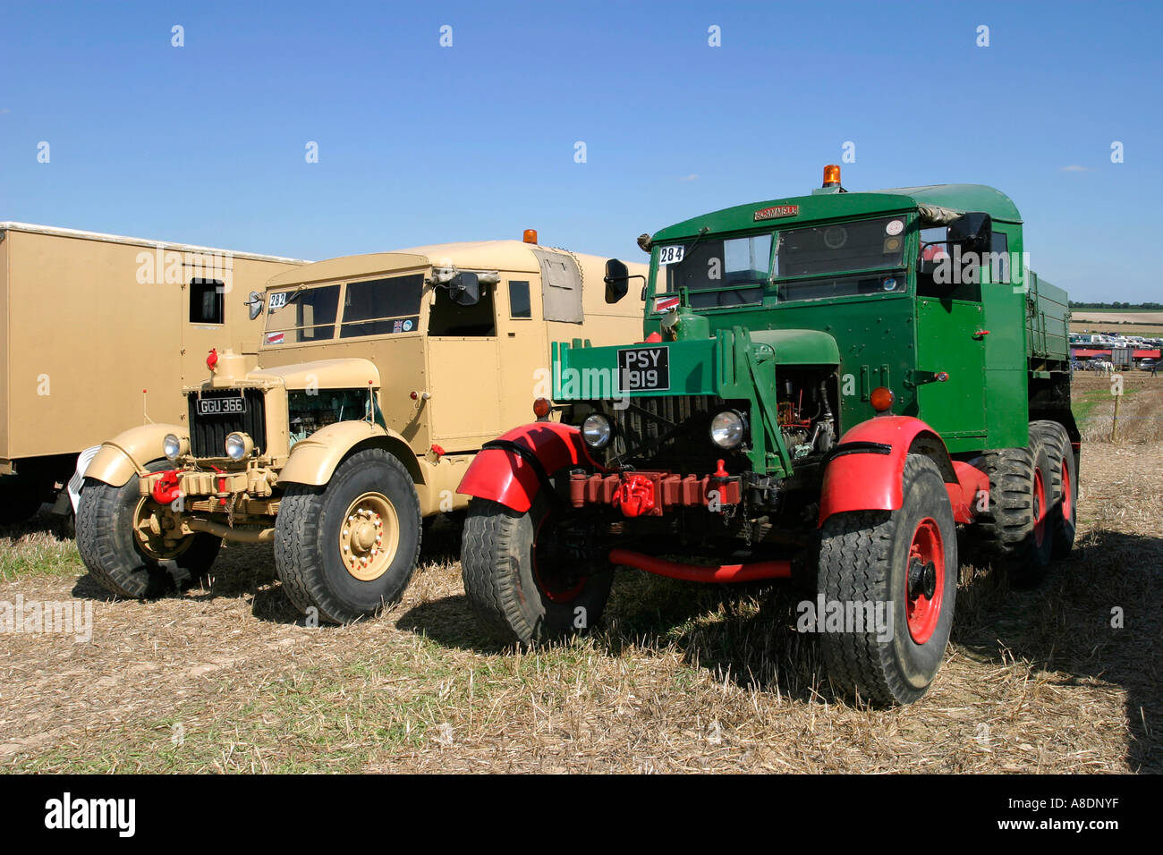 GGU366 1941 Scammell R100 Heavy Artillery Tractor and PSY919 1945 ...