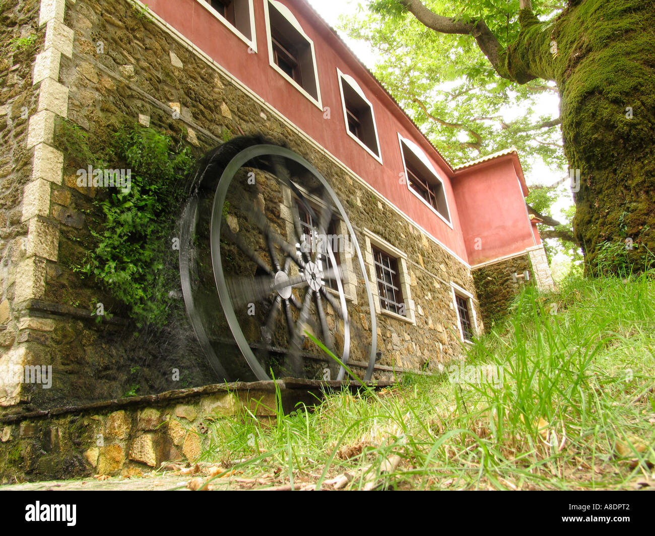 Watermill greek hi-res stock photography and images - Alamy