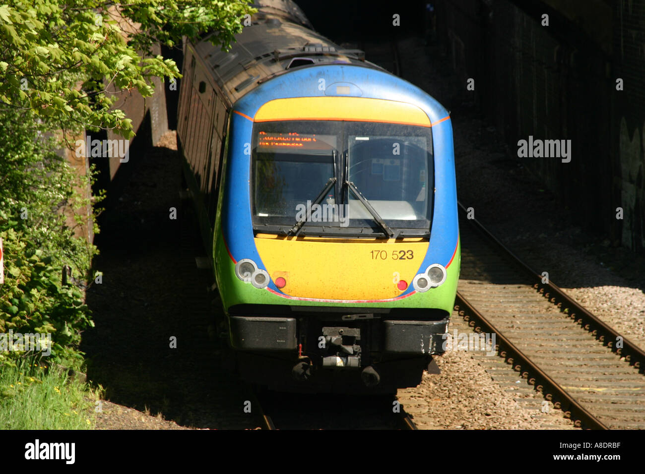 Central Railways Train Stock Photo - Alamy