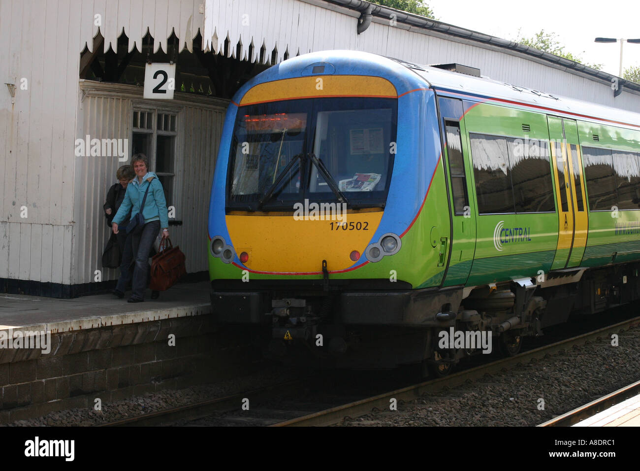 Central Railways Train Stock Photo - Alamy