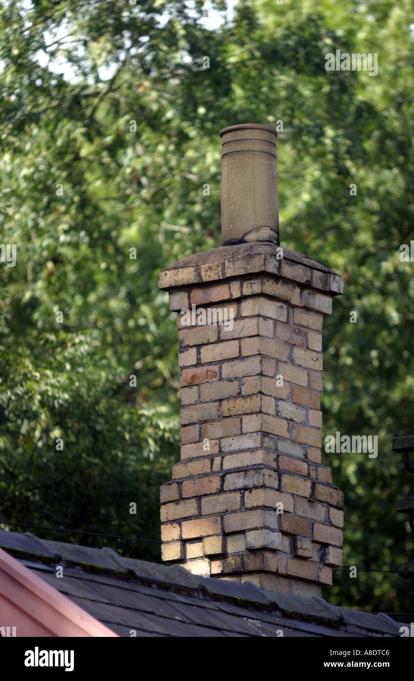 Severn Valley Railway the Chimney of the Highley Signal Box Stock Photo ...