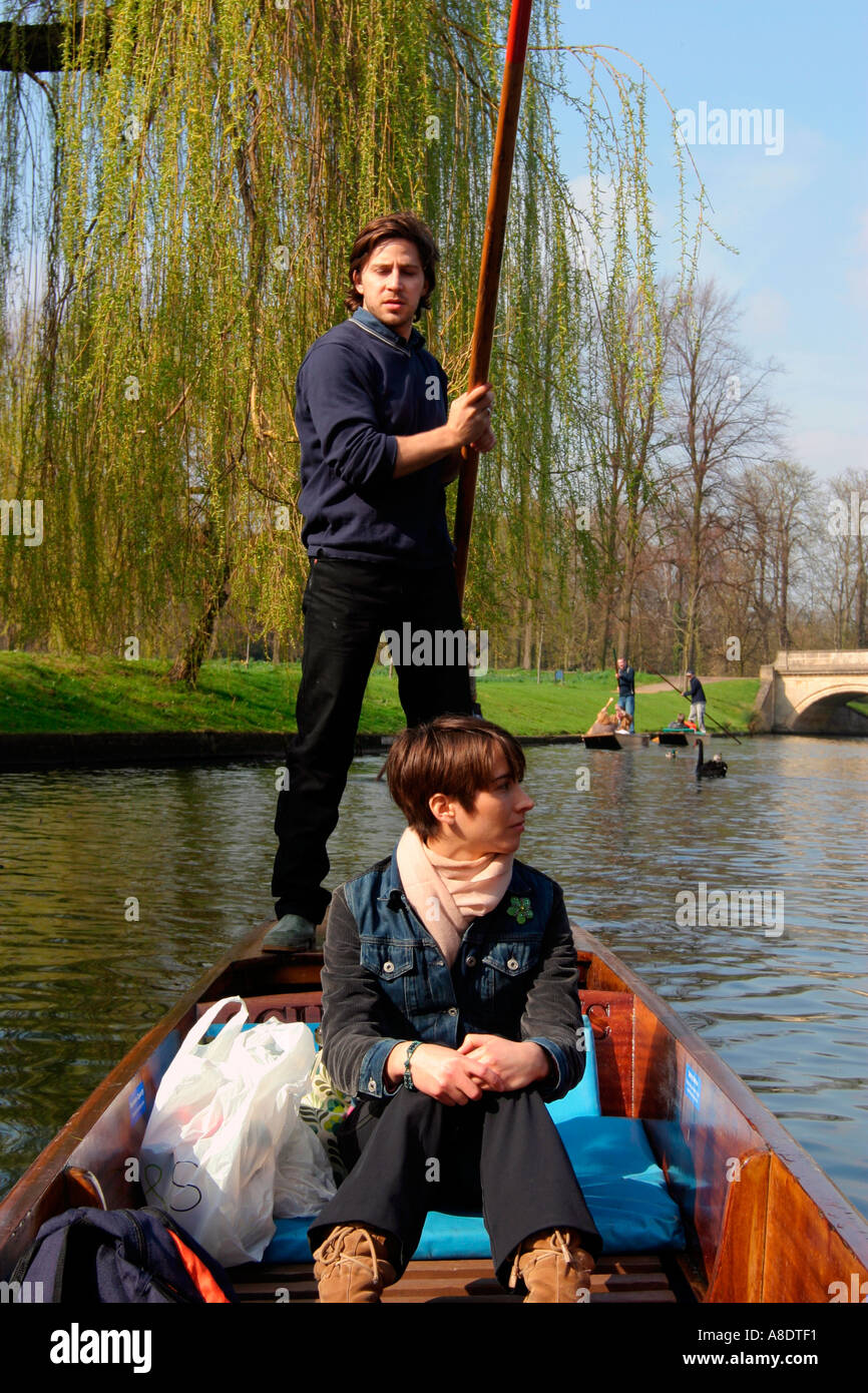 Female punting hi-res stock photography and images - Alamy