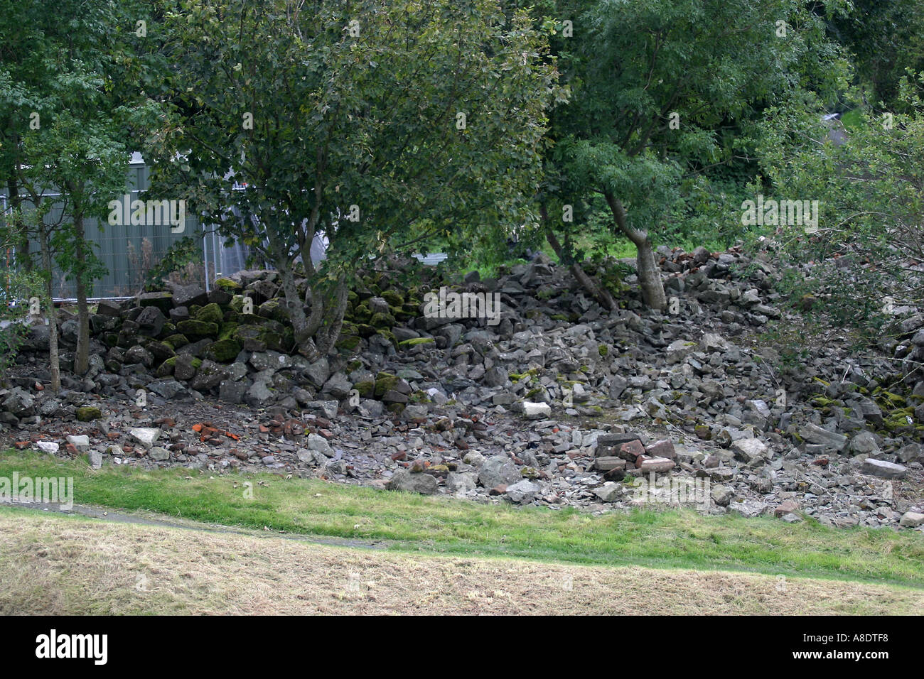 Demolition curtain hi-res stock photography and images - Alamy