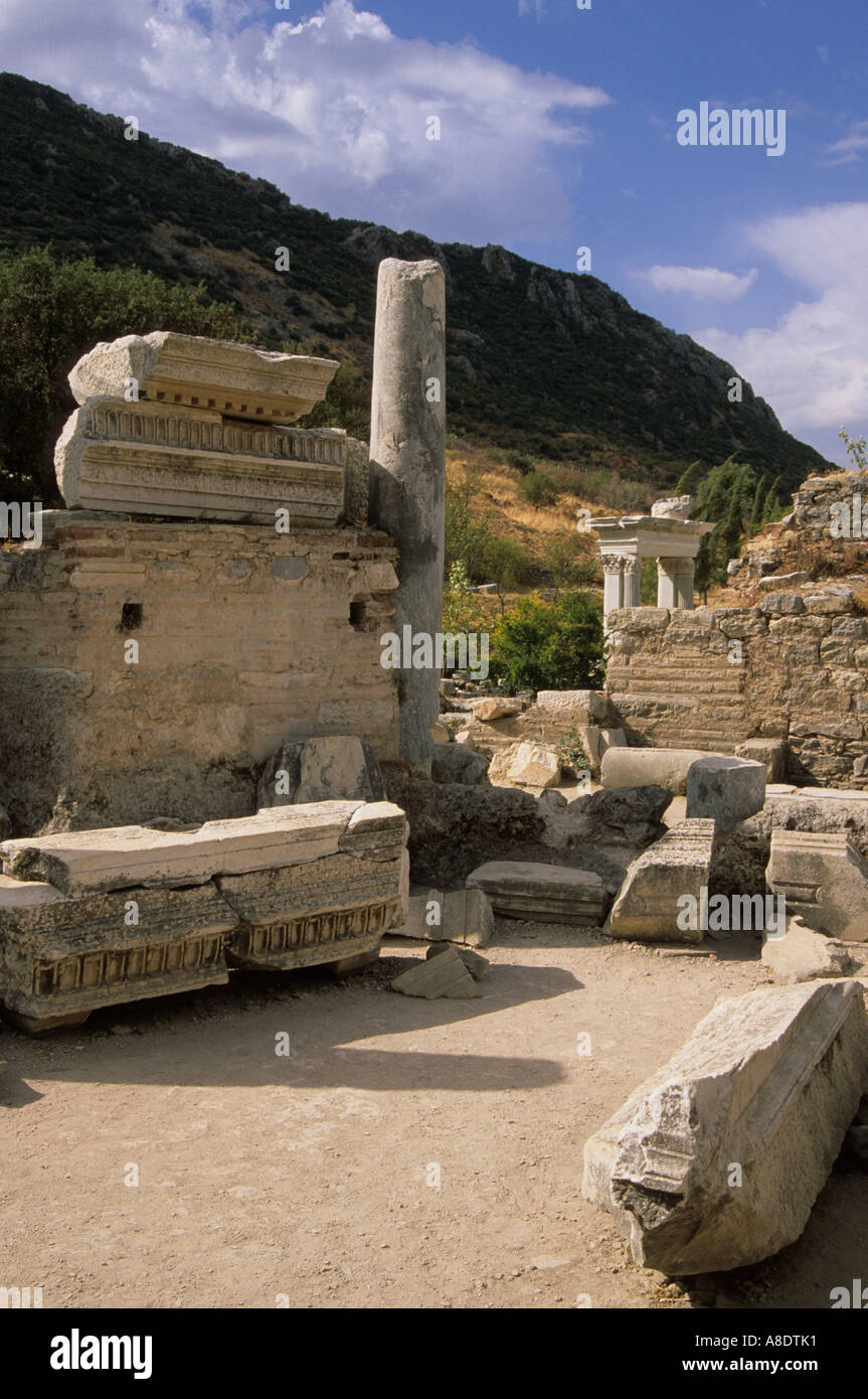 the archaeological site of Ephesus Turkey Stock Photo - Alamy