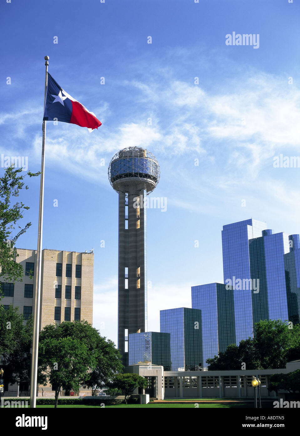 Reunion Tower, Dallas, Texas, USA Stock Photo - Alamy