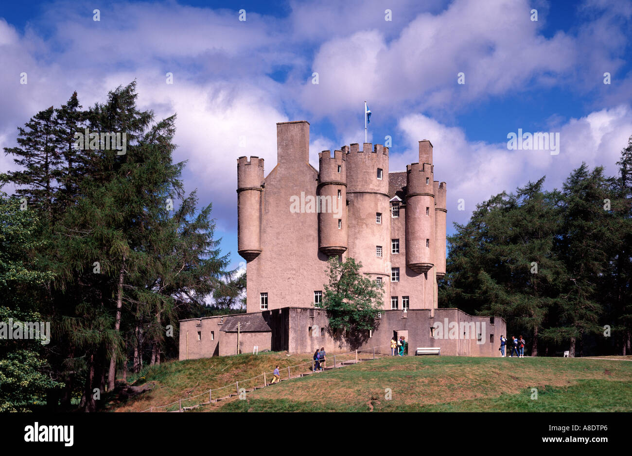 Braemar Castle Grampian Region Scotland UK Stock Photo - Alamy