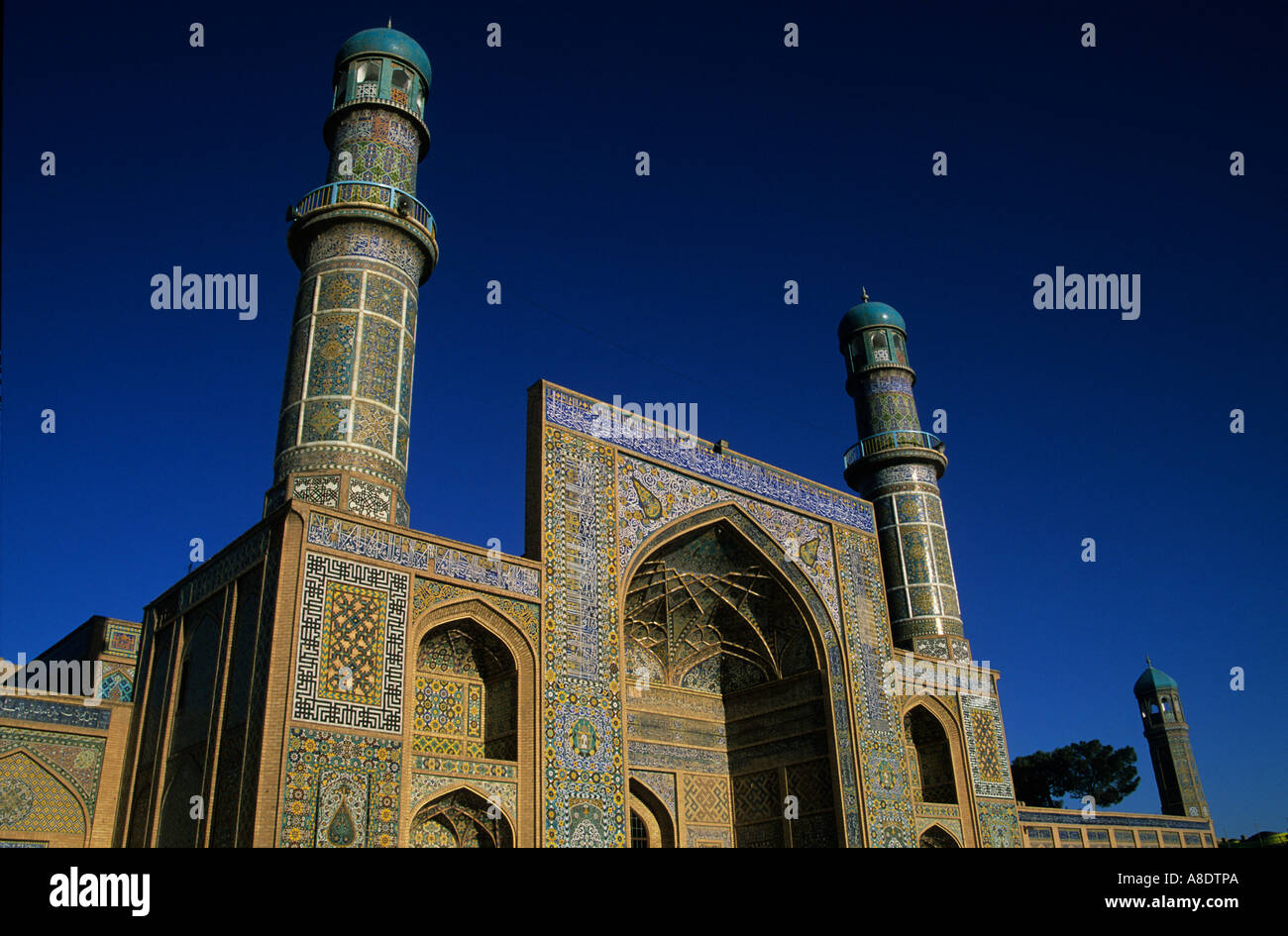 AFGHANISTAN Herat Friday Mosque or Masjet eJam Stock Photo - Alamy