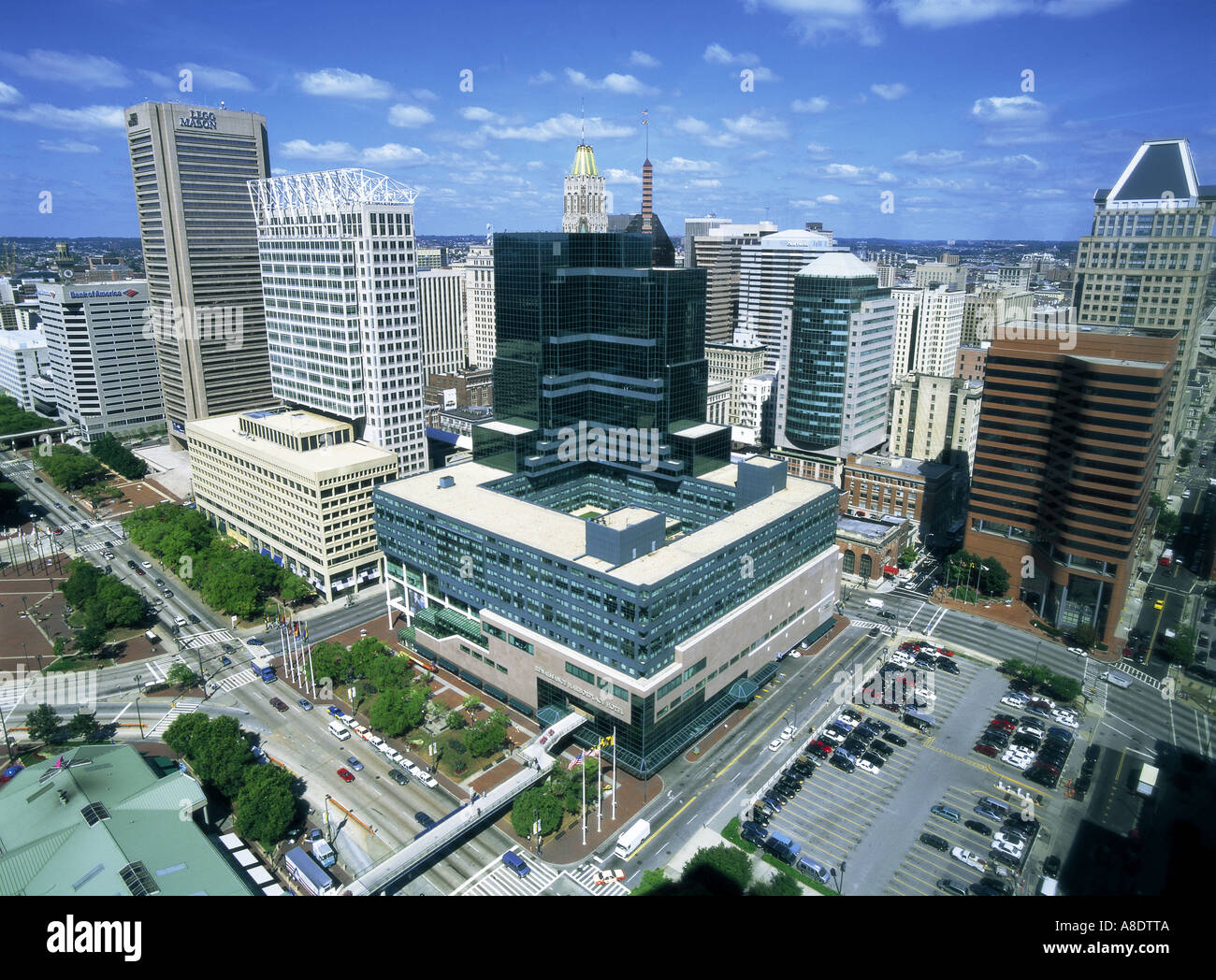 Baltimore md aerial hi-res stock photography and images - Alamy