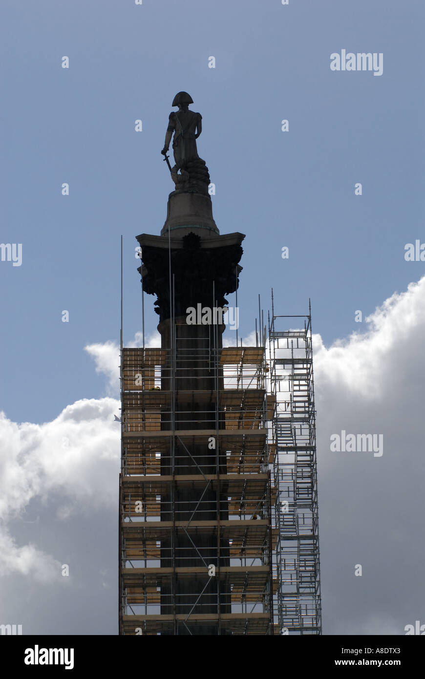 The restoration of Nelson s Column Stock Photo - Alamy