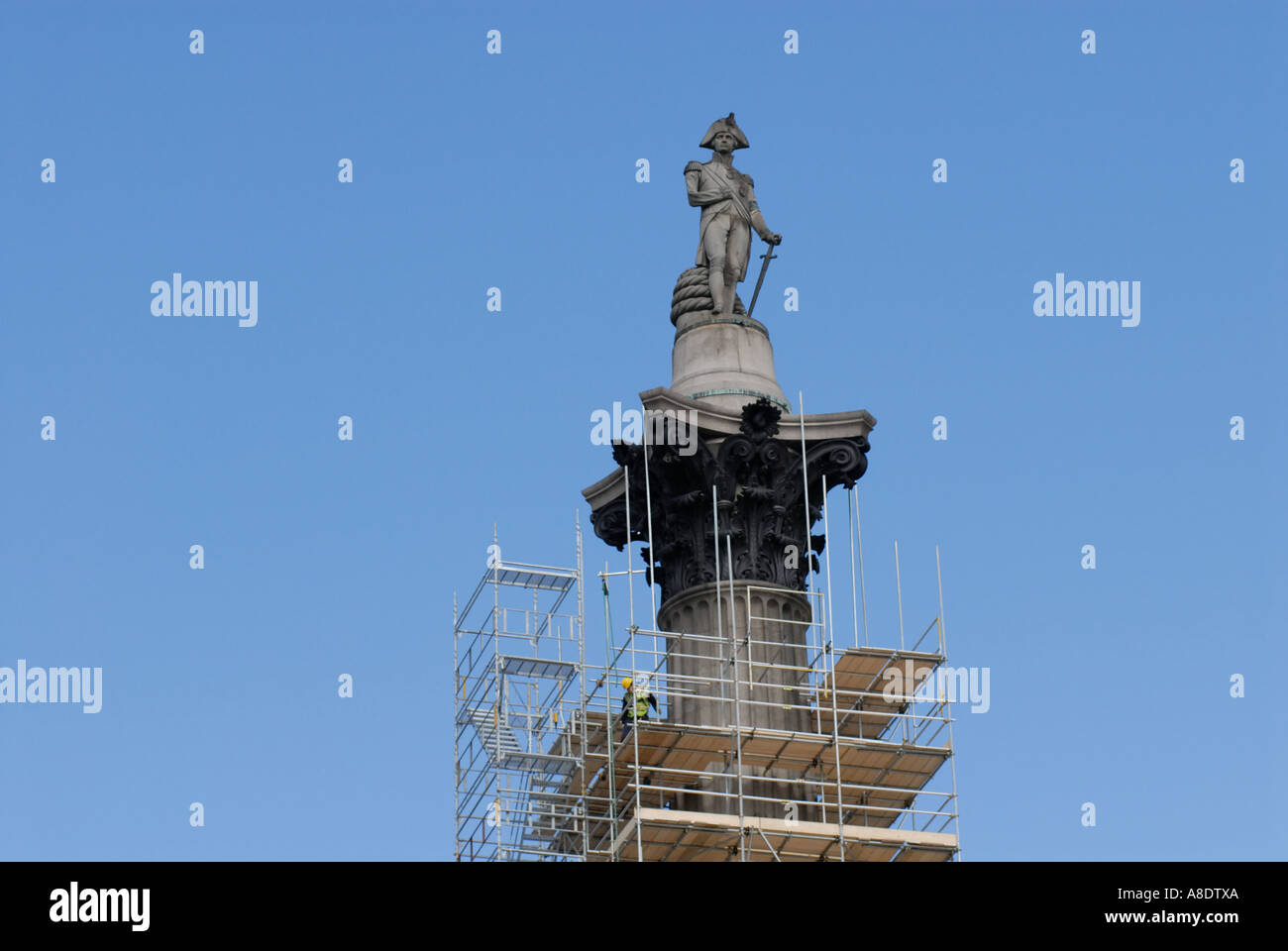 The restoration of Nelson s Column Stock Photo - Alamy