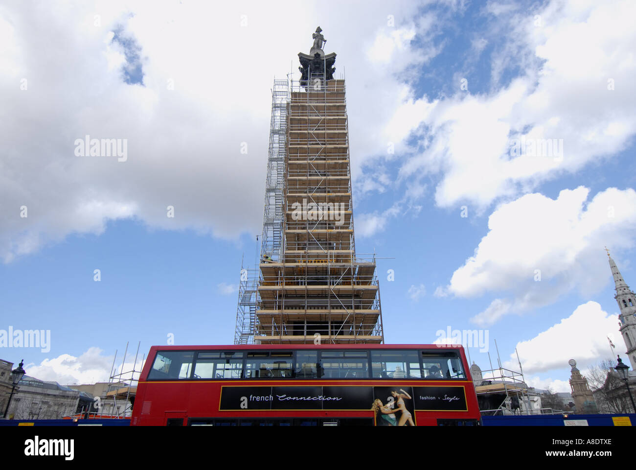 The restoration of Nelson s Column Stock Photo - Alamy