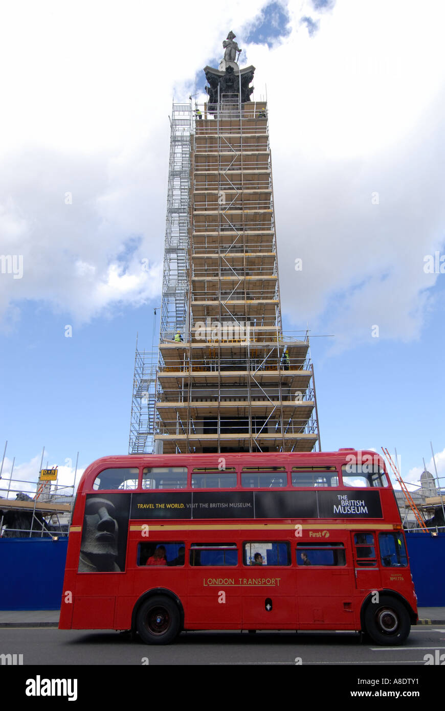 The restoration of Nelson s Column Stock Photo - Alamy