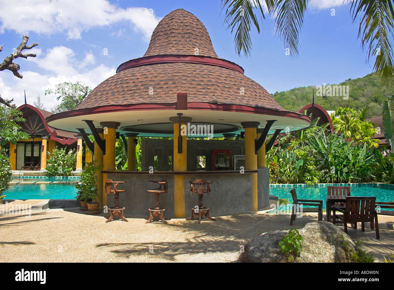 Pool Bar Patong, Phuket Island Thailand Stock Photo - Alamy