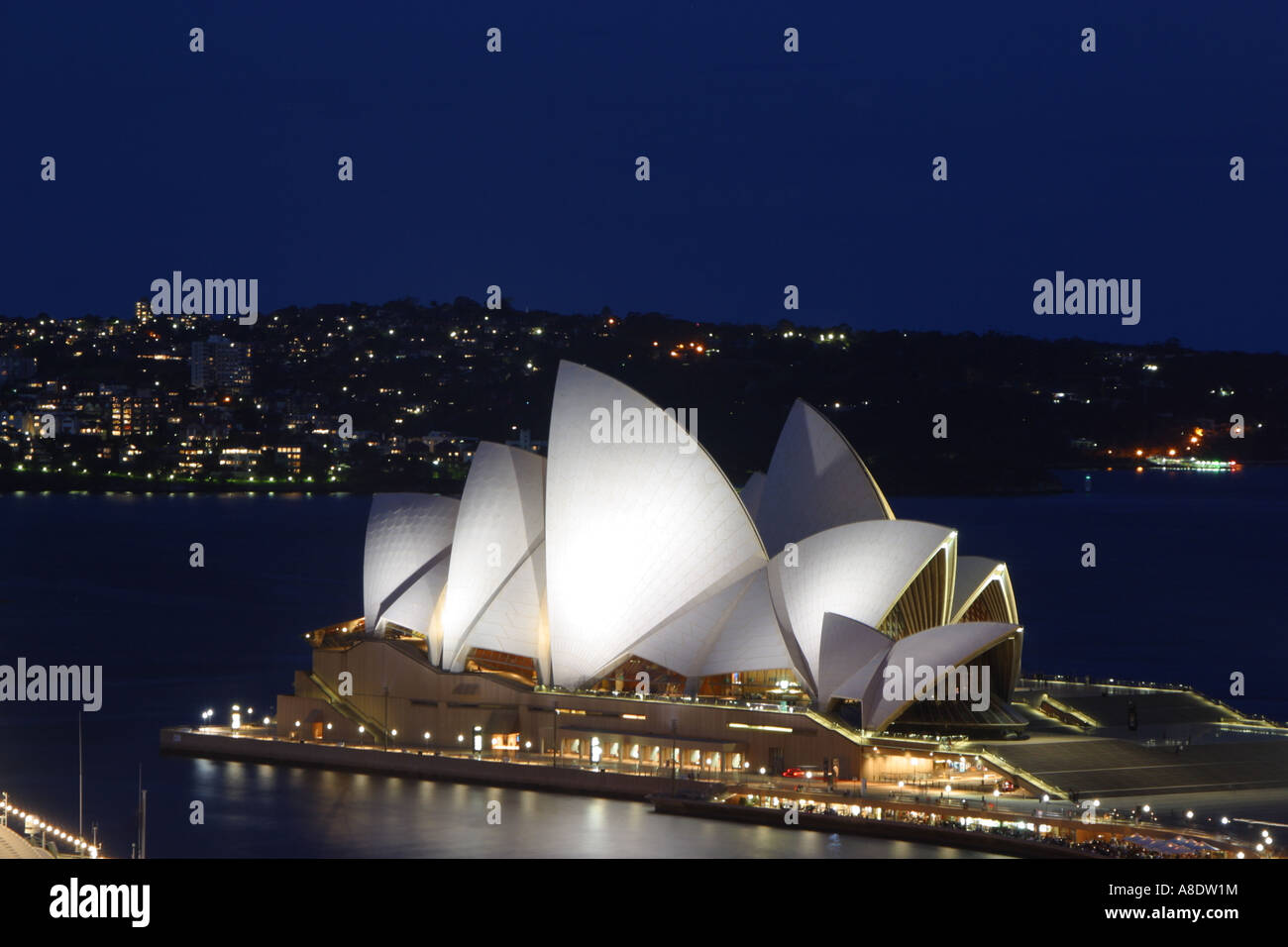 Sydney opera house at night Stock Photo - Alamy
