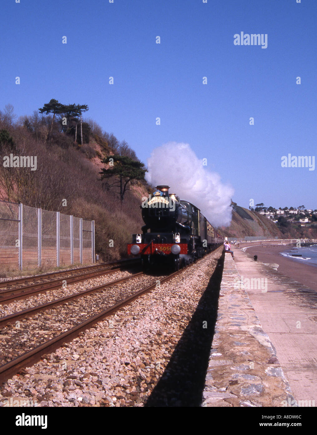 Mayflower steam train hi-res stock photography and images - Alamy