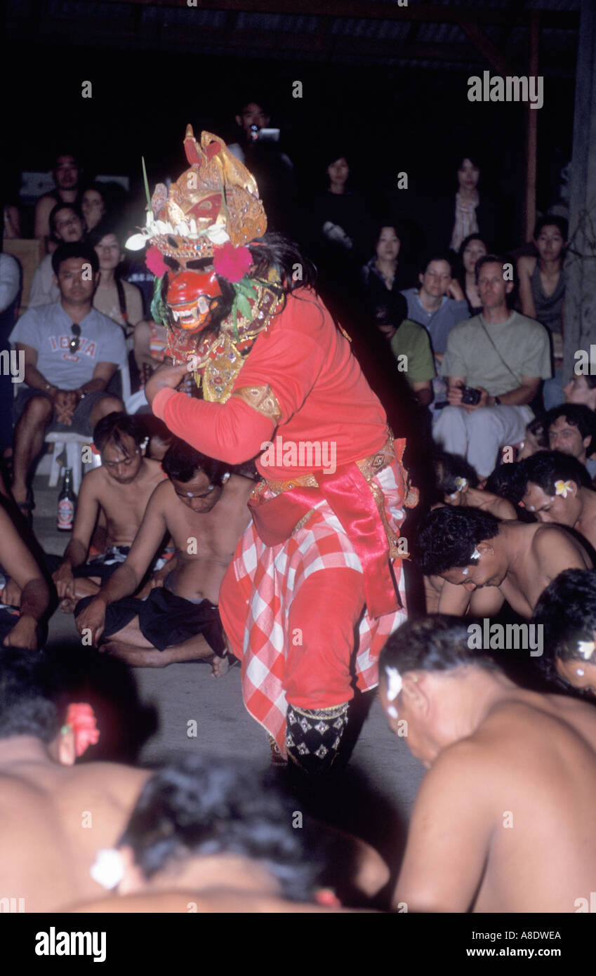 Bali Kecak Dance Hanuman Balinese Traditional Dance Indonesia Stock ...
