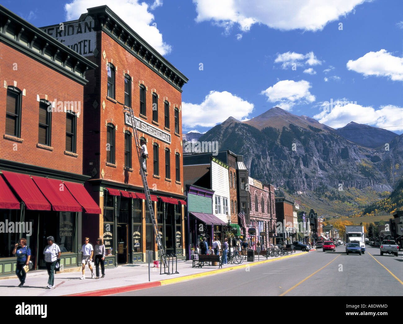Telluride town resort colorado hi-res stock photography and images - Alamy