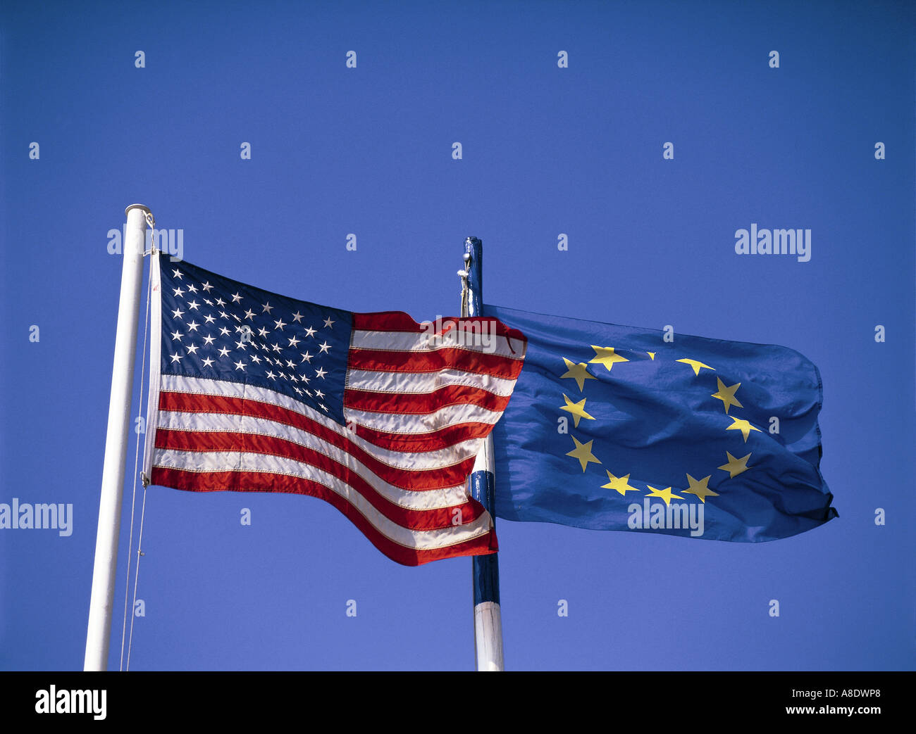 Eu flags hi-res stock photography and images - Alamy